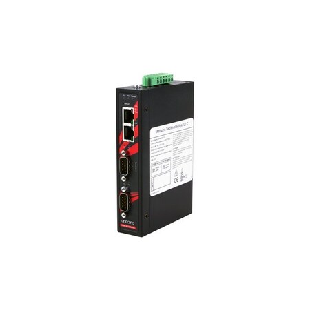 Antaira Industrial Modbus TCP ***Ethernet port) to two Serial ***RTU/ASCII Gateway STM-602C | Zoro